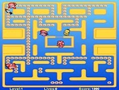 SIMPSONS PACMAN online game | POMU Games