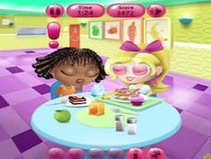 SLACKING GAME CAFETERIA online game | POMU Games