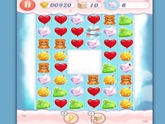 CANDY LOVE MATCH online game | POMU Games
