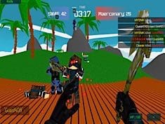 BLOCKY COMBAT SWAT 2 STORM DESERT online game | POMU Games