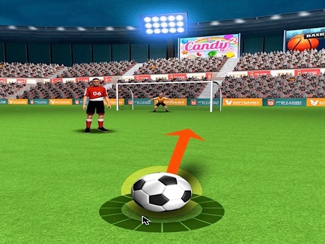 REAL FREEKICK 3D online game | POMU Games