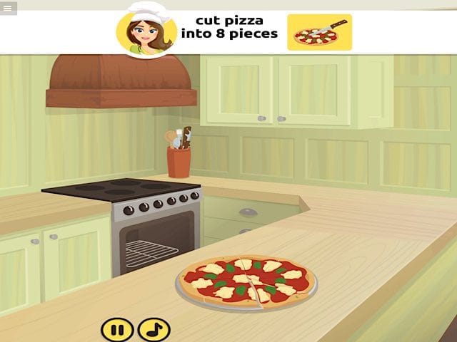PIZZA MARGHERITA COOKING WITH EMMA online game | POMU Games