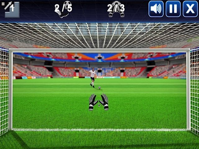 GOALKEEPER CHALLENGE online game | POMU Games