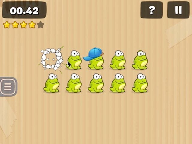 TAP THE FROG online game | POMU Games