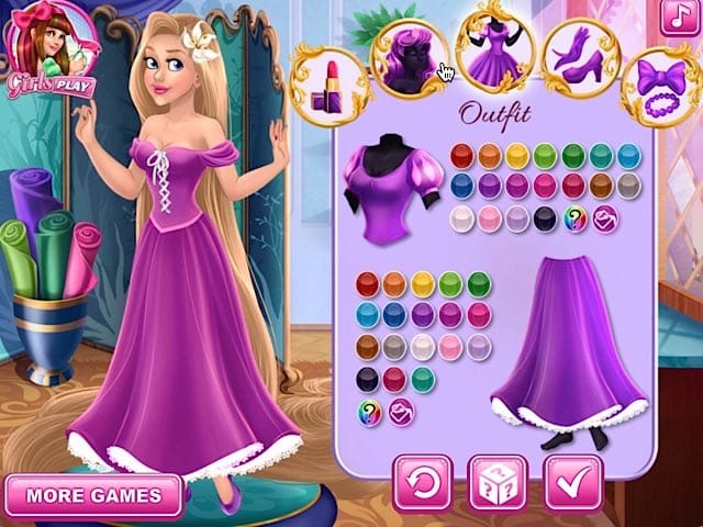 DISNEY PRINCESS MAKER online game | POMU Games