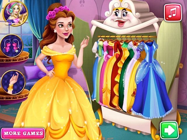 BEAUTY'S MAGICAL CLOSET online game | POMU Games