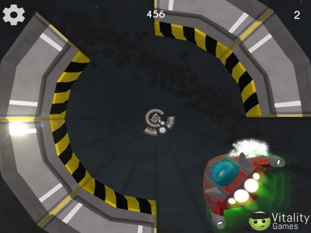 SPACESHIP : ENDLESS RUN online game | POMU Games