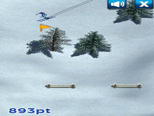SKI RUSH online game | POMU Games