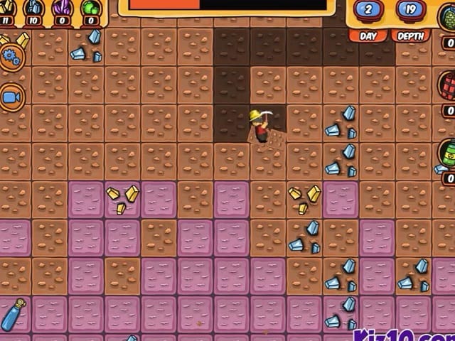 MAD DIGGER online game | POMU Games