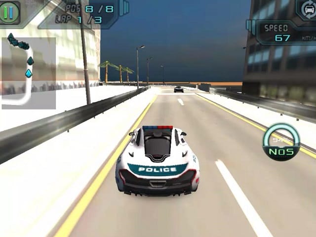 DUBAI POLICE SUPERCARS RALLY online game | POMU Games