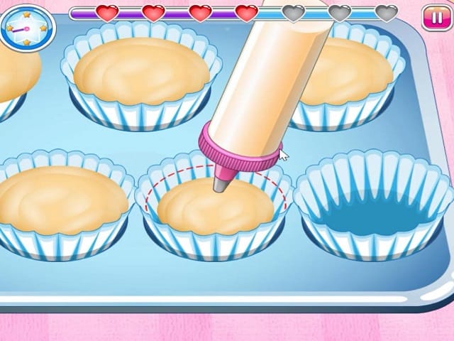 LITTLE CUPCAKE MAKER online game | POMU Games