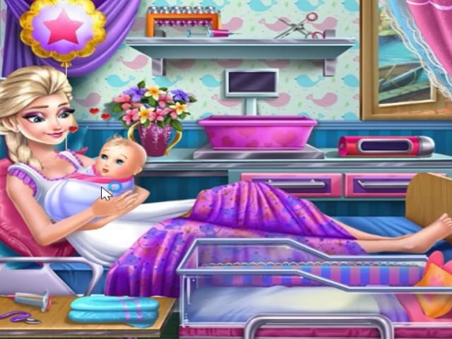 ELSA BIRTH CARE online game | POMU Games