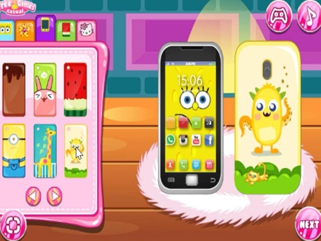 DESIGN YOUR PHONE online game | POMU Games