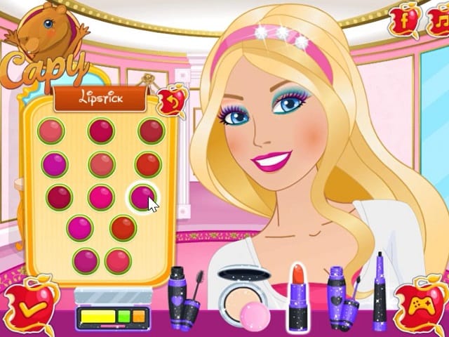 BARBIE PRINCESS STYLE online game | POMU Games