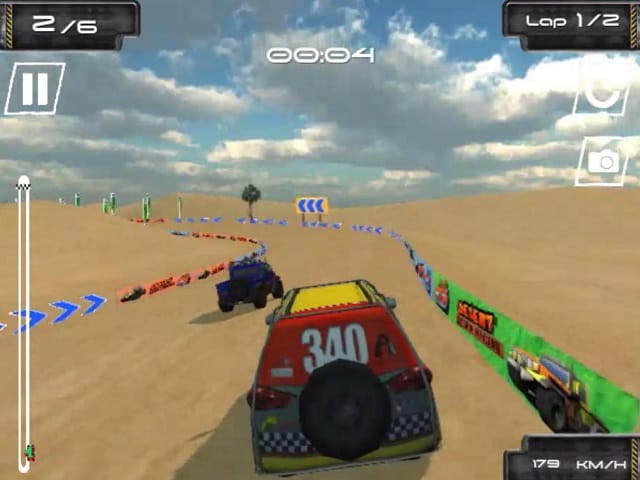 DESERT STORM RACING online game | POMU Games