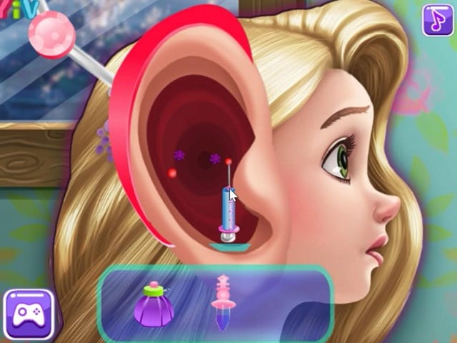 RAPUNZEL EAR SURGERY online game | POMU Games