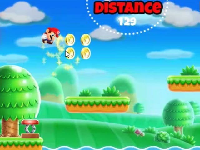 SUPER MARIO RUSH online game | POMU Games