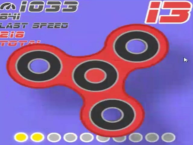 FIDGET SPINNER MASTER online game | POMU Games