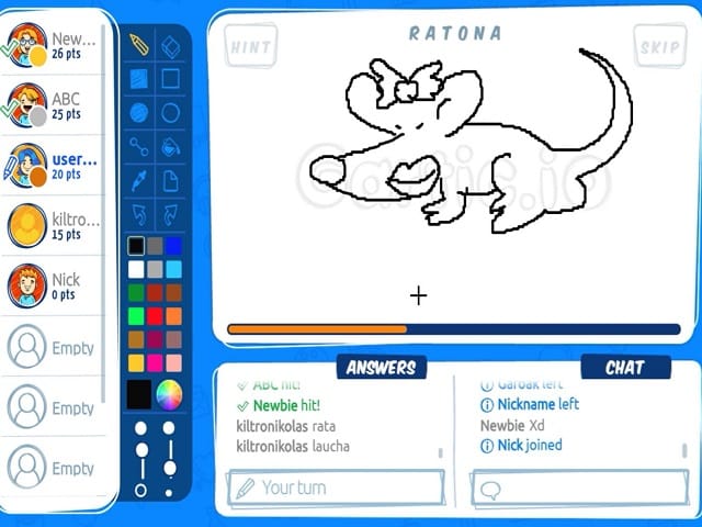 GARTIC.IO online game | POMU Games