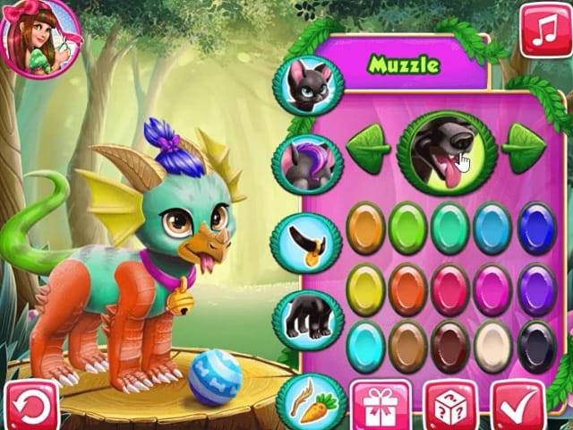 MAGICAL PET MAKER online game | POMU Games