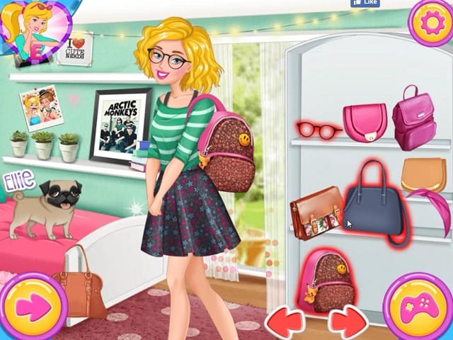 ELLIE MORNING ROUTINE online game | POMU Games
