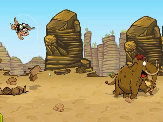 CAVEMAN HUNT online game | POMU Games