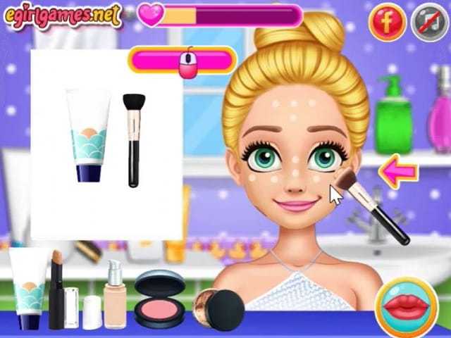 RAPUNZEL SUMMER MAKEUP online game | POMU Games