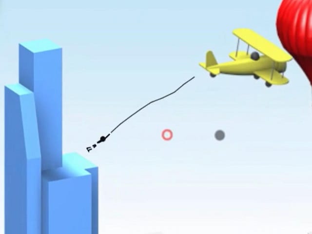 FLY WITH ROPE 2 online game | POMU Games