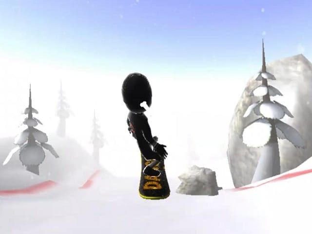 REAL SNOWBOARD ENDLESS RUNNER online game | POMU Games