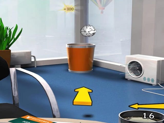 TOSS A PAPER 2 online game | POMU Games