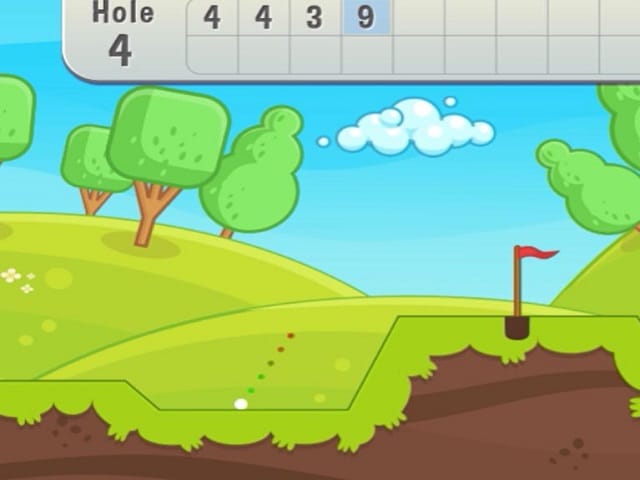 FUNNY GOLF! online game | POMU Games
