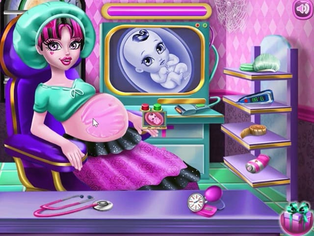 HALLOWEEN PREGNANT CHECK UP online game | POMU Games