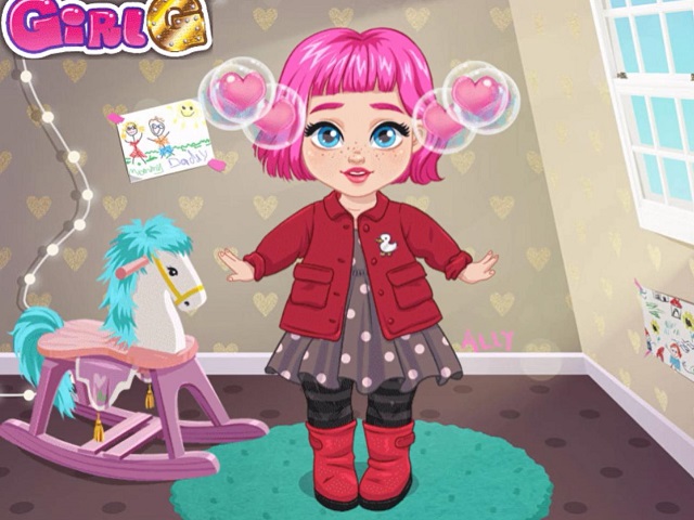 MOODY ALLY BABY BATH online game | POMU Games