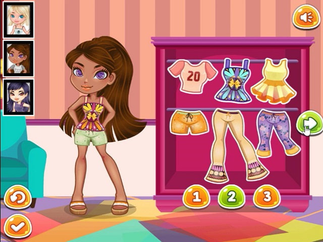 GIRLS PAJAMAS NIGHT online game | POMU Games