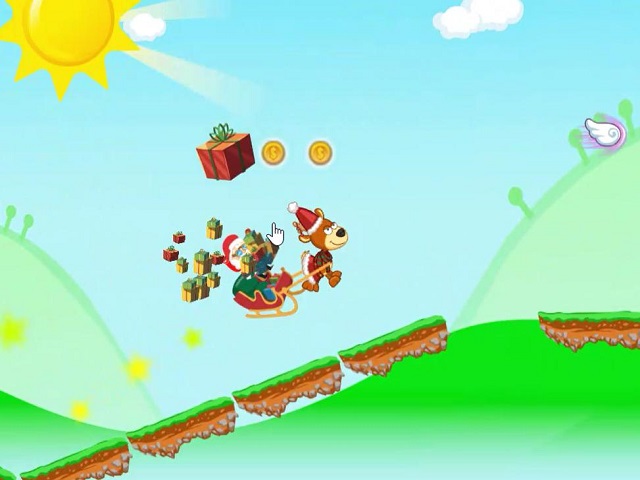 RUN RUDOLPH RUN online game | POMU Games