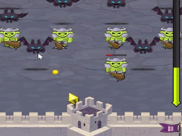 CASTLE DEFENSE online game | POMU Games