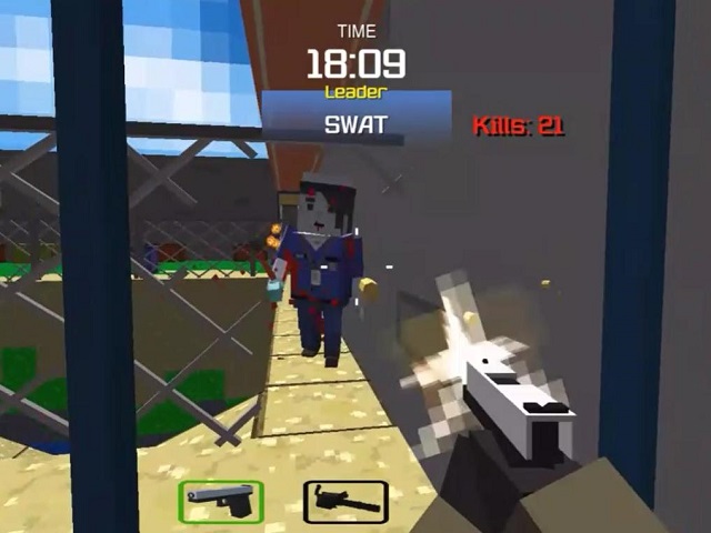 CUBE ARENA ZOMBIE WARFARE online game | POMU Games