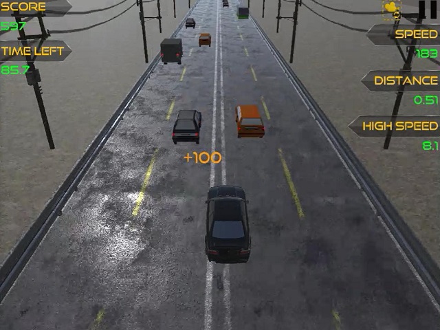 HIGHWAY RACING ONLINE online game | POMU Games