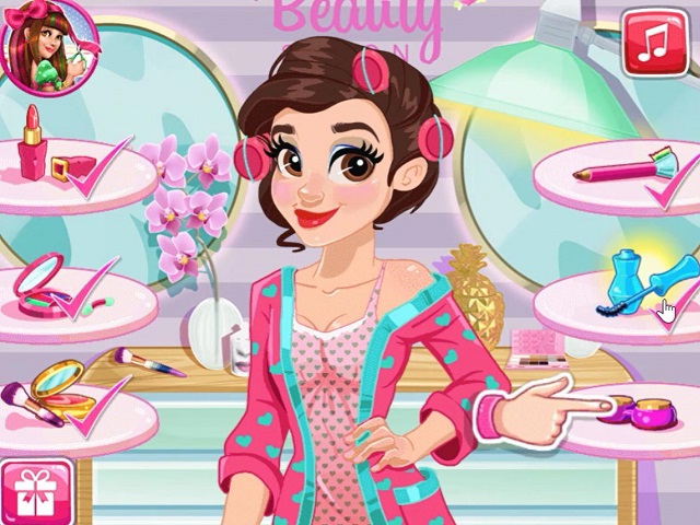 COVER GIRL REAL MAKEOVER online game | POMU Games