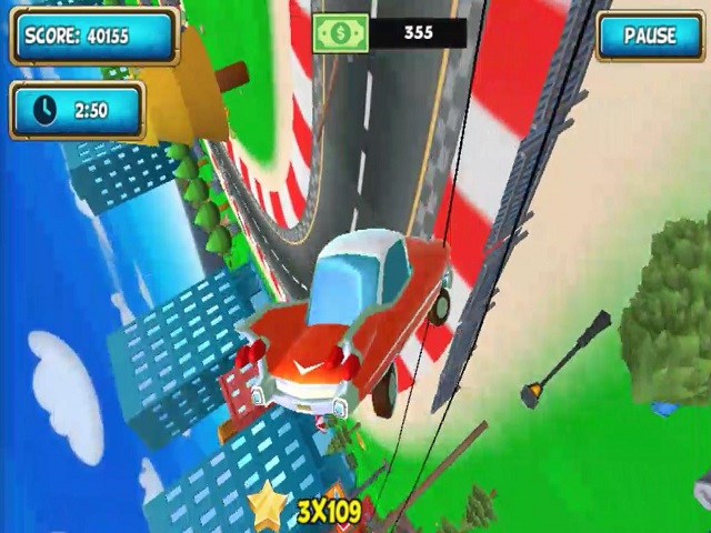 CARTOON CAR CRASH DERBY DESTRUCTION WORLD online game | POMU Games