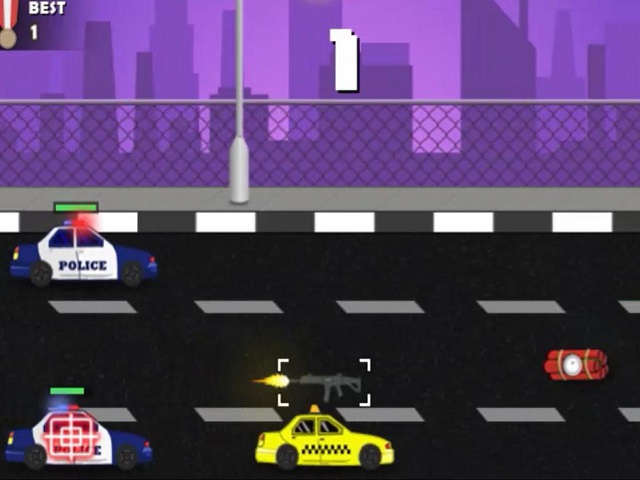 TAXI RUN online game | POMU Games