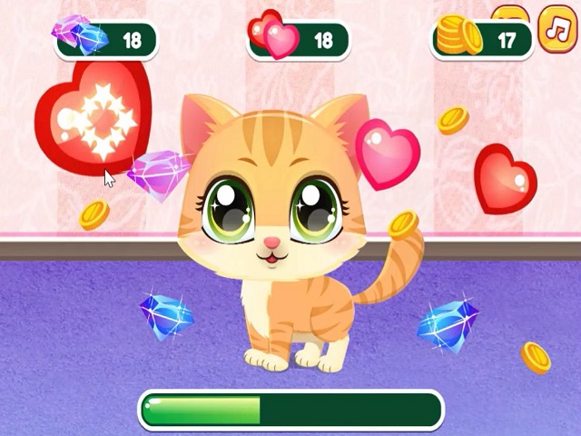 KITTY FUN CARE online game | POMU Games