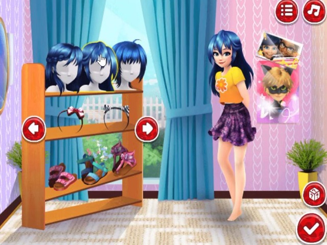 LADYBUG FIRST DATE online game | POMU Games