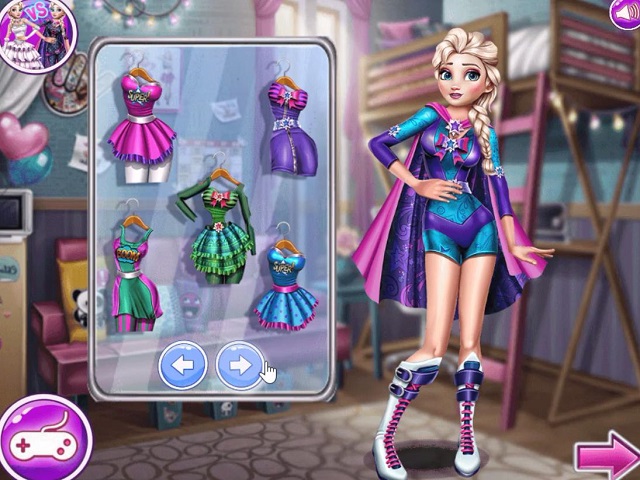 SUPERHERO VS PRINCESS online game | POMU Games