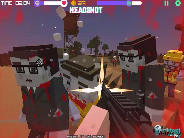 ZOMBIE SIEGE OUTBREAK online game | POMU Games