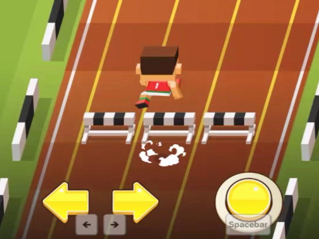 HURDLE RUSH online game | POMU Games