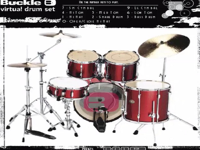 BUCKLE VIRTUAL DRUM SET online game | POMU Games
