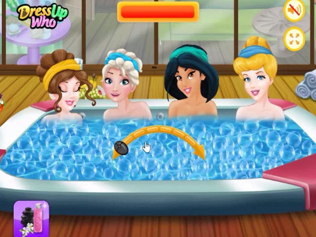 PRINCESS SPA WORLD online game | POMU Games