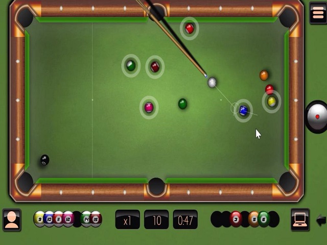 8 BALL BILLIARDS CLASSIC online game | POMU Games