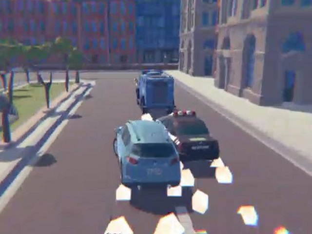 3D CITY : 2 PLAYER RACING online game | POMU Games